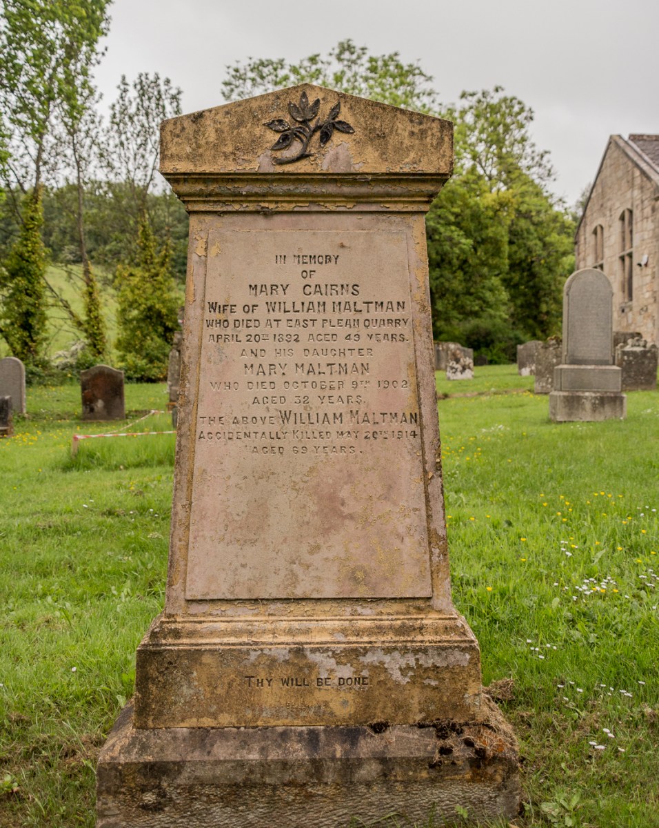 An Unnatural Death – William Maltman – Plean Parish Churchyard – David ...